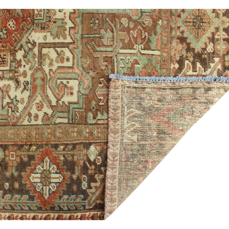 Isabelline Khurram Heriz Yousaf Rust Rug | Wayfair